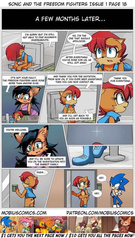 Sonic And The Freedom Fighters Issue 1 Page 18 By Mobius Comics On Deviantart
