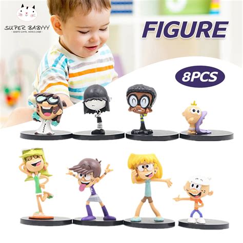 Loud House Figures Loud House Toys Leni Loud House Pvc Mini Figure Loud