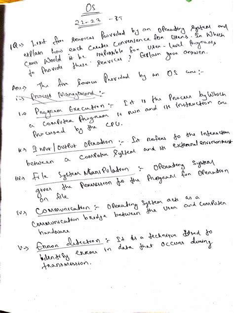Os Pyq Ans Pdf