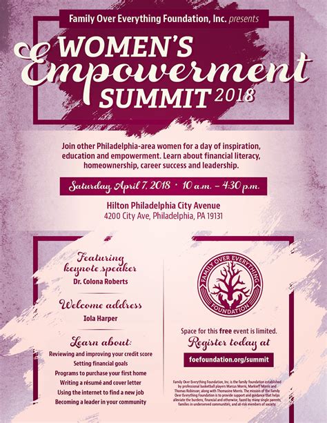 Womens Empowerment Summit The Philadelphia Sunday Sun