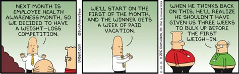 Employee Health Awareness Dilbert Today Robert Went Scoopnest