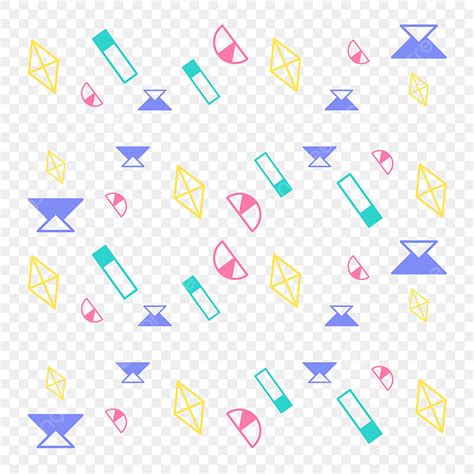 멤피스 귀엽다 귀엽다 멤피스 크리에이티브 창의적인 디자인 창의 모드 꾸밈 PNG 일러스트 및 벡터 에 대한 무료 다운로드