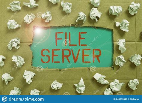 Conceptual Caption File Server Internet Concept Device Which Controls Access To Separately