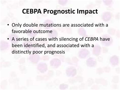 Genetic Markers In Aml Ppt