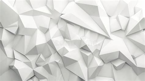 Illustration 3d Geometric Abstract Background Polygonal Triangle Pattern Stock Illustration