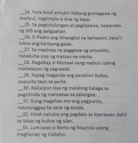 Tukuyin Kung Anong Bahagi Ng Konseptong Papel Ang Images And Photos