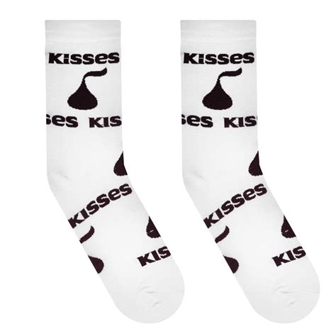 Hersheys Kisses Womens Crew Folded Crazy Socks Candy Mail Uk