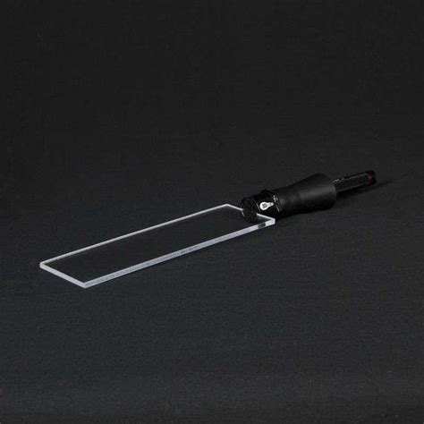 9in Plexiglass Rectangle Smoke Effects And Light Graff Geometrical Shapes