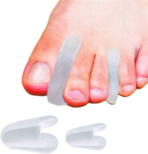 Mcvcoyh Gel Zehentrenner 8x Zehenspreizer Hallux Valgus Silikon