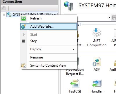 Windows Deploy A MVC 3 0 Web Application Project On IIS 8 0 Stack Overflow