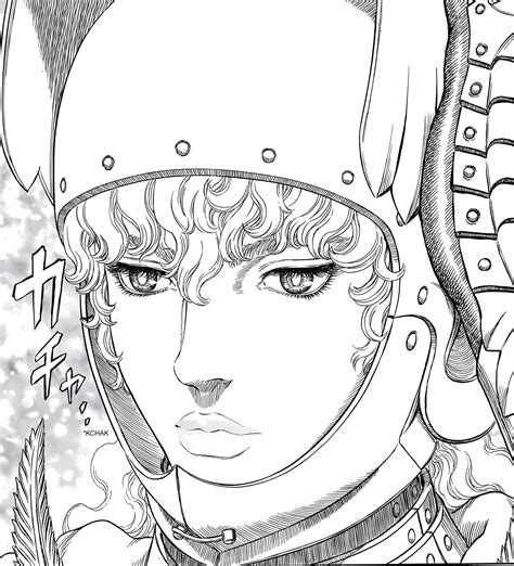 Griffith Removing His Helmet Colored Berserk Chapter 282 R Berserk