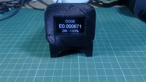 I Also Made A Esp8266 Crypto Currency Price Tracker Code In