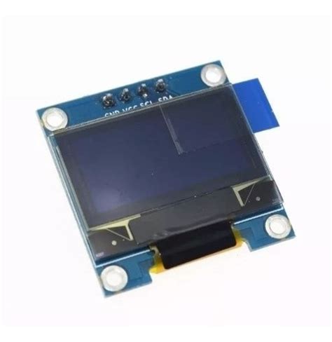 Display Oled 128x64 12c Branco Para Arduino Acompanha Case Mercado Livre