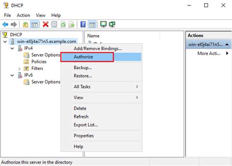 Dynamic Host Configuration Protocolauthorize The Server Ithandbook