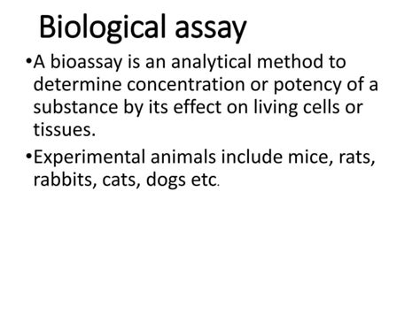 Microbiological Assay Of Antibiotics Pptx Chemistry Science