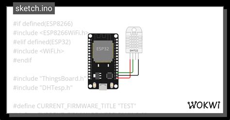 Dht Thingsboard Wokwi Esp32 Stm32 Arduino Simulator