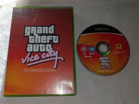 Grand Theft Auto Vice City Microsoft Xbox Original Vendeur Uk