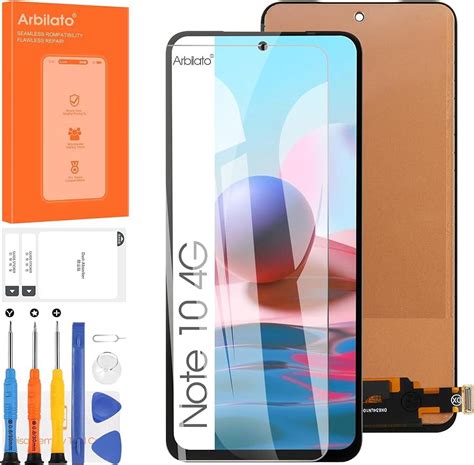 Screen For Xiaomi Redmi Note 10 Screen Replacement For Redmi Note 10s