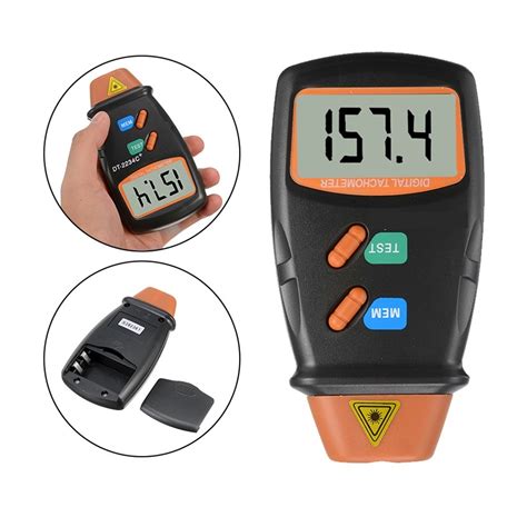 Digital Counter Meter Non Contact Tachometer Rev Rpm Counter For