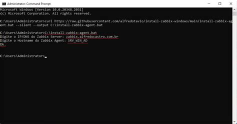 Instalar Zabbix Agent No Sistema Operacional Windows Via Script Batch