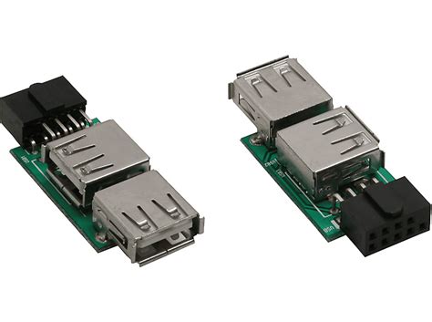 Inline Inline Usb Adapter X Buchse A Auf Pfostenanschluss