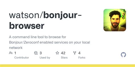 GitHub Watson Bonjour Browser A Command Line Tool To Browse For