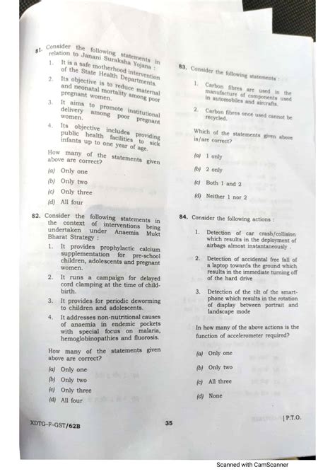 Question Paper Upsc Ias Civil Services Preliminary 42 Off