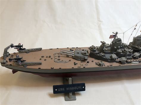 Revell Monogram Uss Missouri Battleship Plastic Model 54 Off