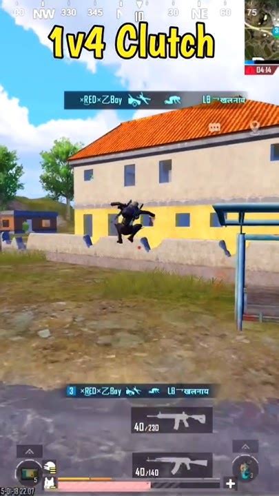 1v4 Clutch 🔥bgmi Pubgmobile Gaming Shorts Youtubeshorts Youtube