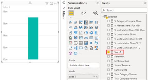 向 Power Bi 报表添加可视化效果 第 1 部分 Power Bi Microsoft Learn