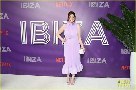 Amy Schumer Supports Gillian Jacobs And Vanessa Bayer At Netflixs Ibiza