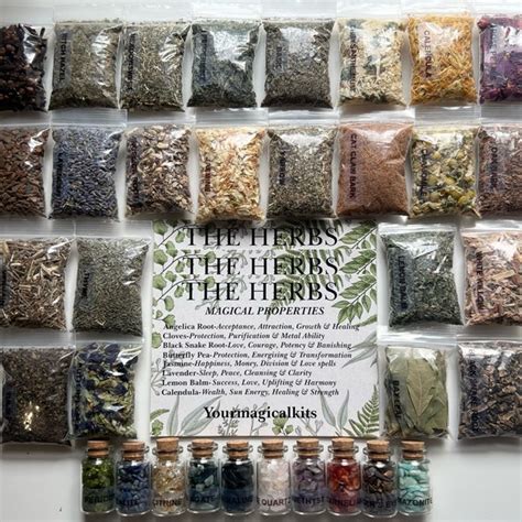 Witchcraft Starter Kit Etsy