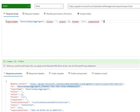 Intune Graph Api Windwos 10 Discovered Apps Microsoft Qanda