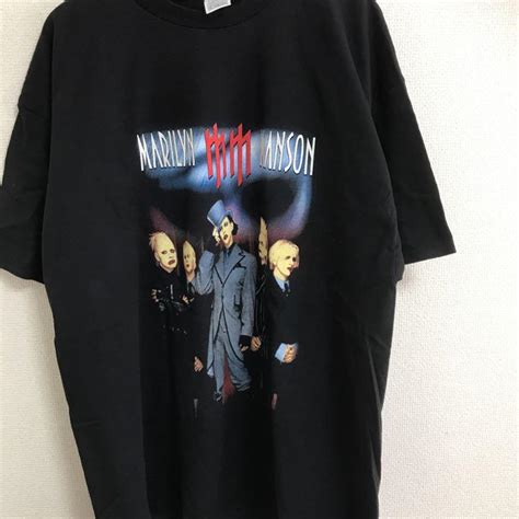 デッドストック 00s マリリンマンソン Marilyn Manson Tシャツ 【新作からsaleアイテム等お得な商品満載】 Swim