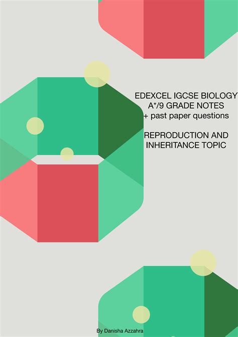 Solution Igcse Biology 9 1 Reproduction And Inheritance Notes Full
