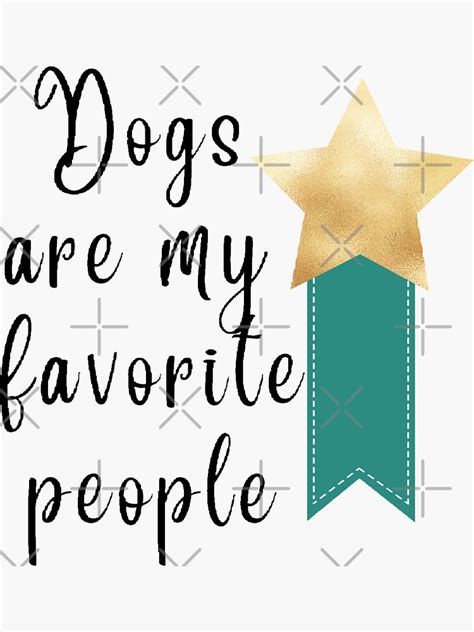 Pegatina Los Perros Son Mis Personas Favoritas De Designspot2020 Redbubble