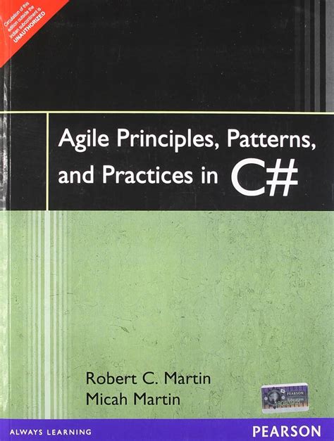 Agile Principles Patterns And Practices In C Martin 9788131713068 Books