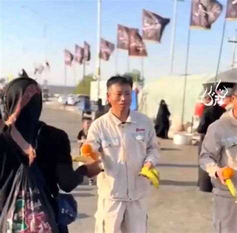 موکب چینی‌ها در پیاده‌روی اربعین فیلم