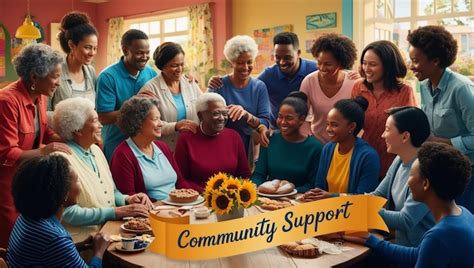 Premium Photo Promoting Community Wellbeing Care Work Compassion Acts