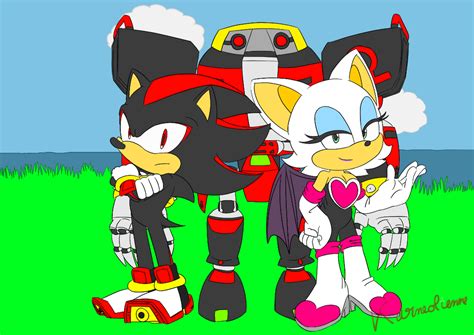 Shadow Rouge And E 123 Omega By Karneolienne On Deviantart