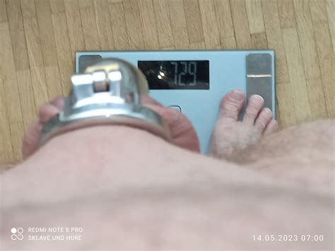The Slave Naked Humiliated Weighing Cagecheck 14 05 2023 17 Nude