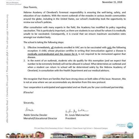 Sample Religious Exemption Letter For Vaccines Pokcurrent