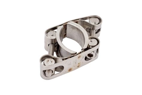 Двухболтовый силовой хомут TITAN LOCK 30-40 мм, нерж. сталь TL30 ...