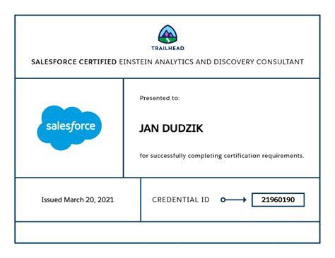 Jan Dudzik On Linkedin Salesforcecertified Tableaucrm Einsteinanalytics Einsteindiscovery