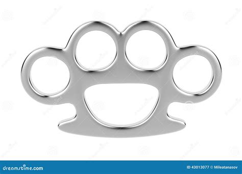 Brass Knuckles Stock Illustration Illustration Of Knucks 43013077