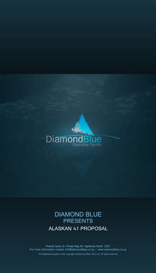 Diamond Blue Alaskan41 Proposal 09 Pdf