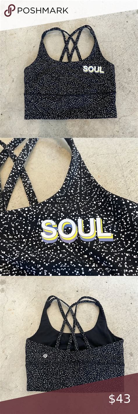 Lululemon X Soul Cycle Energy Bra Longline Soulcycle Clothes Design