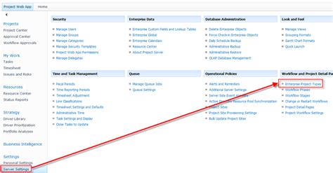 Enterprise Project Types In Ms Project Server 2010 Nenad Trajkovski