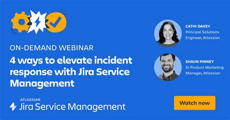 Elevating Incident Response Jira Service Management Atlassian