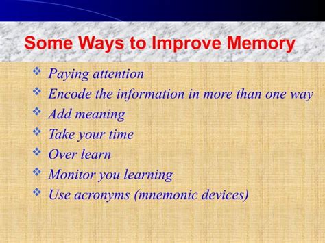 Chapter 5 Memory And Forgetting Powerpointpptx